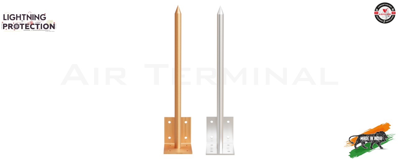 Air Terminal Systems | Rod Lightning & Conventional Lightning Arresters ...